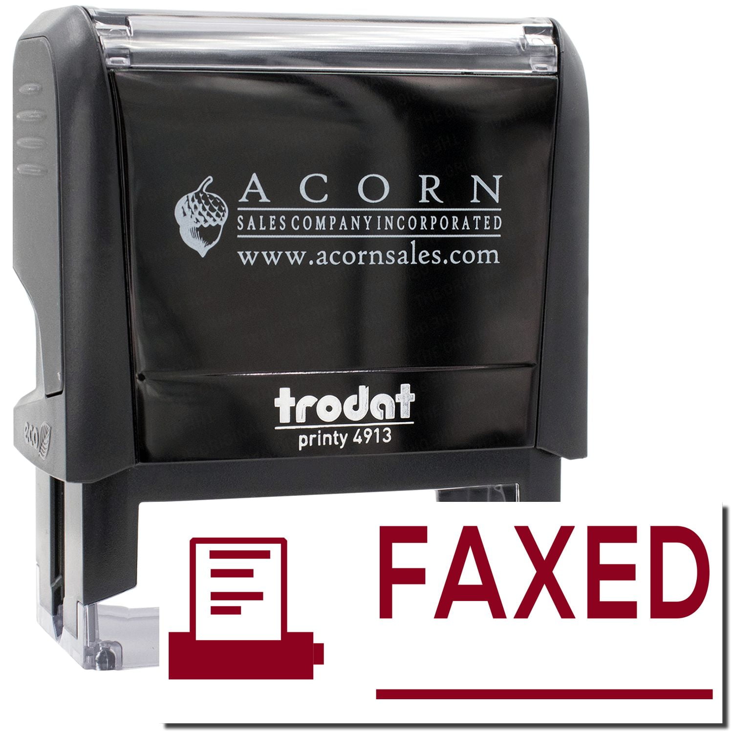 Large Self-Inking Faxed with Machine Stamp, Trodat Printy 4913, Press ...