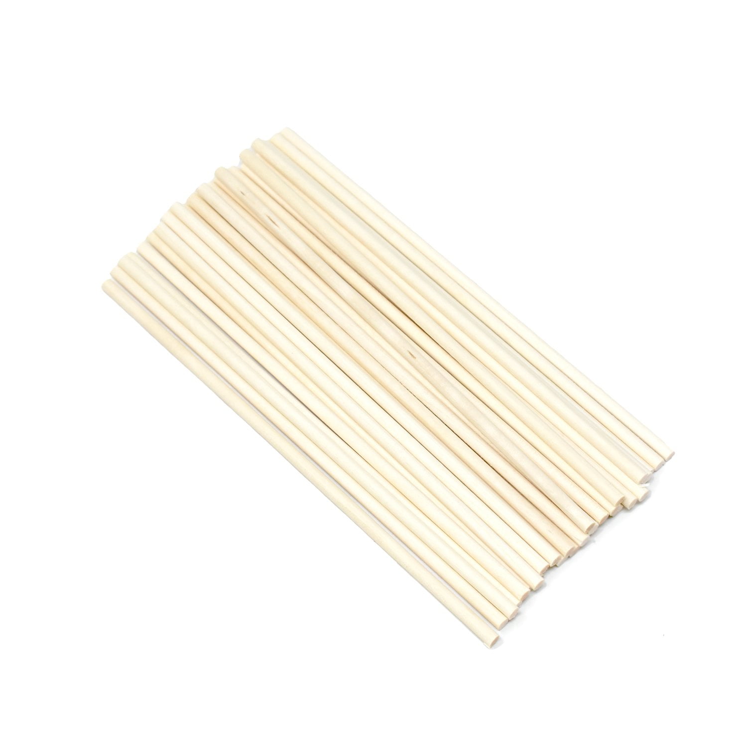 Thin Wood Craft Dowels, Natural, 6-Inch, 60-Count - Walmart.com