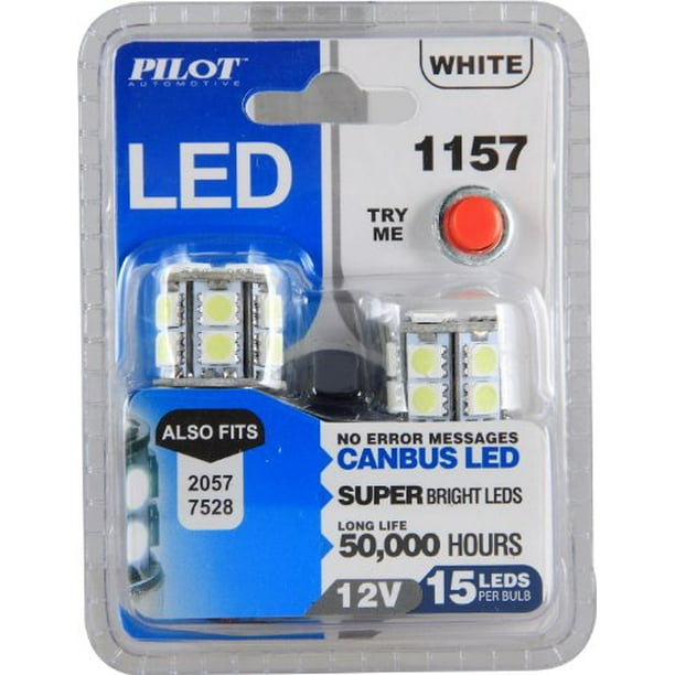 Pilot IL-1157W-15 Replacement White LED Bulbs - 2 Pieces - Walmart.com ...