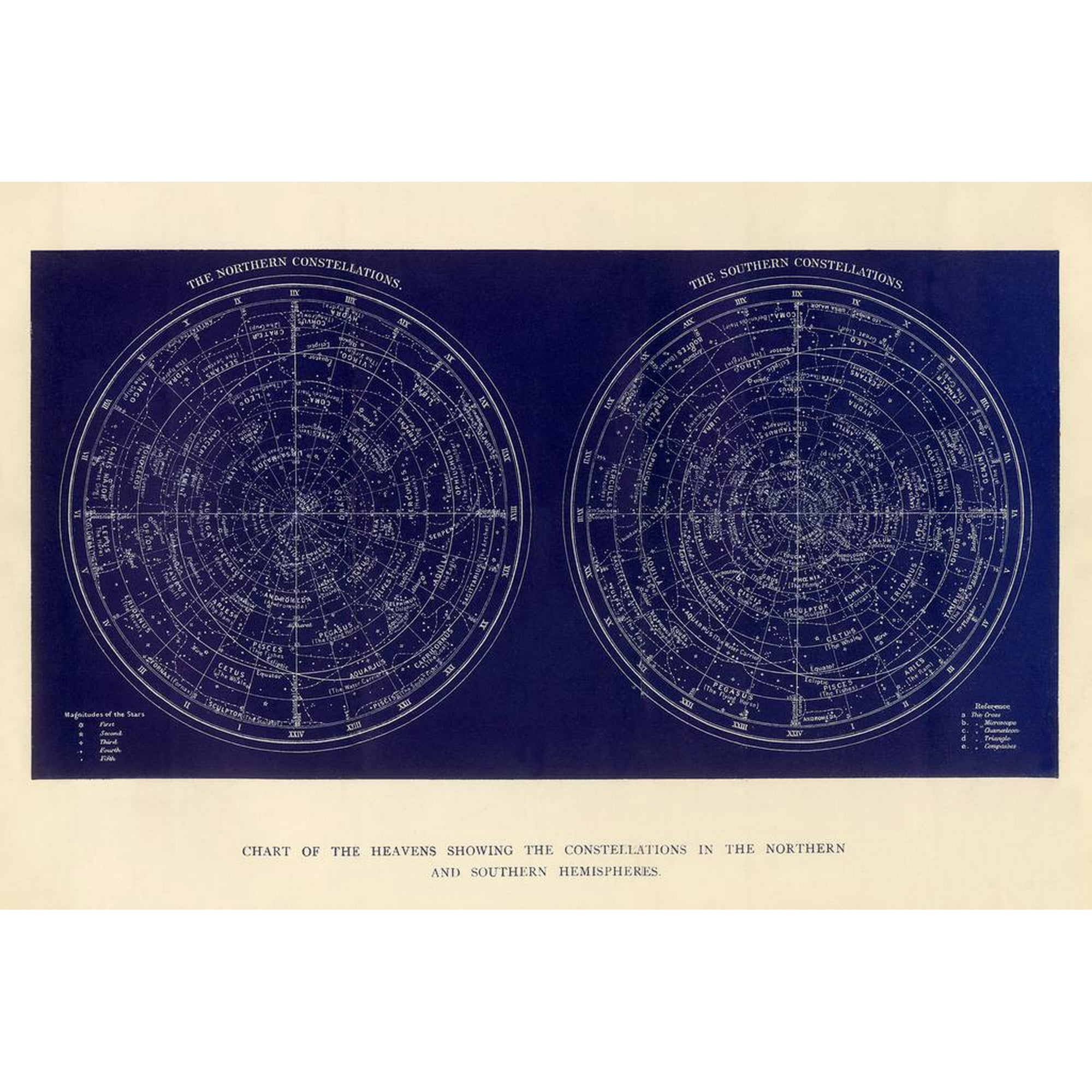 Nasa Constellation Chart Northern Hemisphere