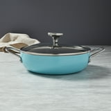 Infuse 3Qt Nonstick Aluminum Covered Caldero Saute Pan, Aqua - Walmart.com