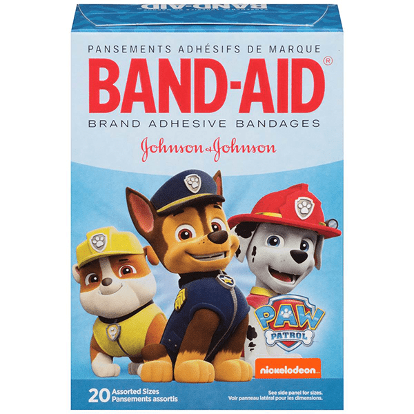 Band-Aid Bandages Paw Patrol Box/20 | Walmart Canada
