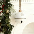 Christmas Double Bells Decoration 16cm Iron Ornaments, Large Festive ...