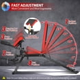 Adjustable Weight Bench with Leg Extension and Leg Curl, 800 LBS Heavy ...