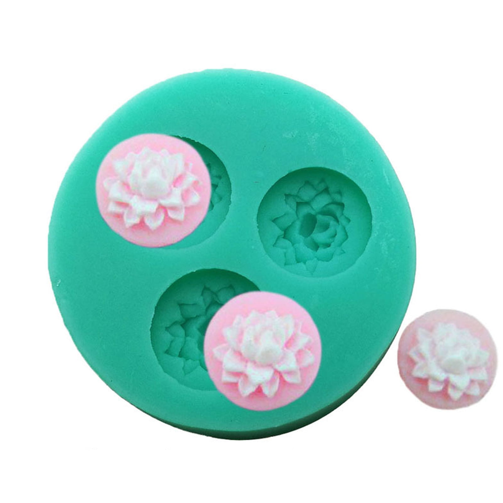 Sunjoy Tech Baking Mold Flexible Food Grade 3D Romantic Fondant Cookie ...