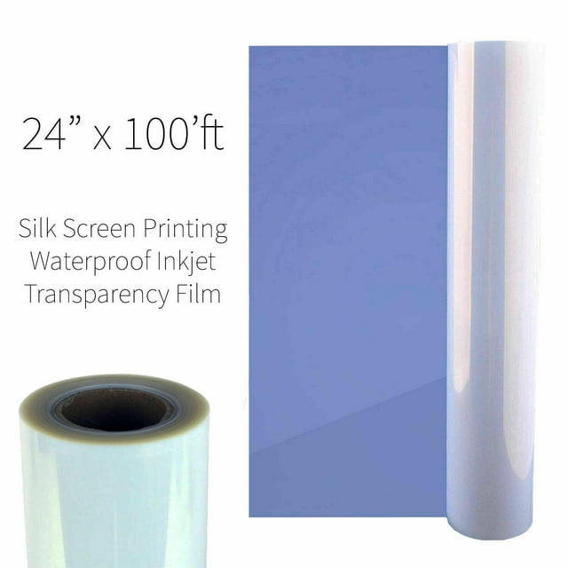 CISinks Waterproof Universal Inkjet Transparency Film for Printing Silk ...