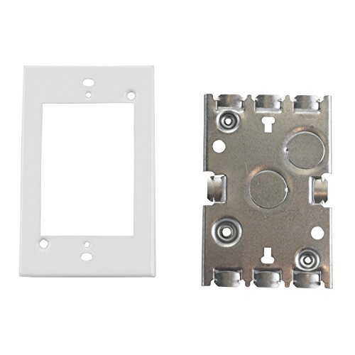 Wiremold Legrand 5745 Wh Steel Combination Device Box Surface Raceway ...