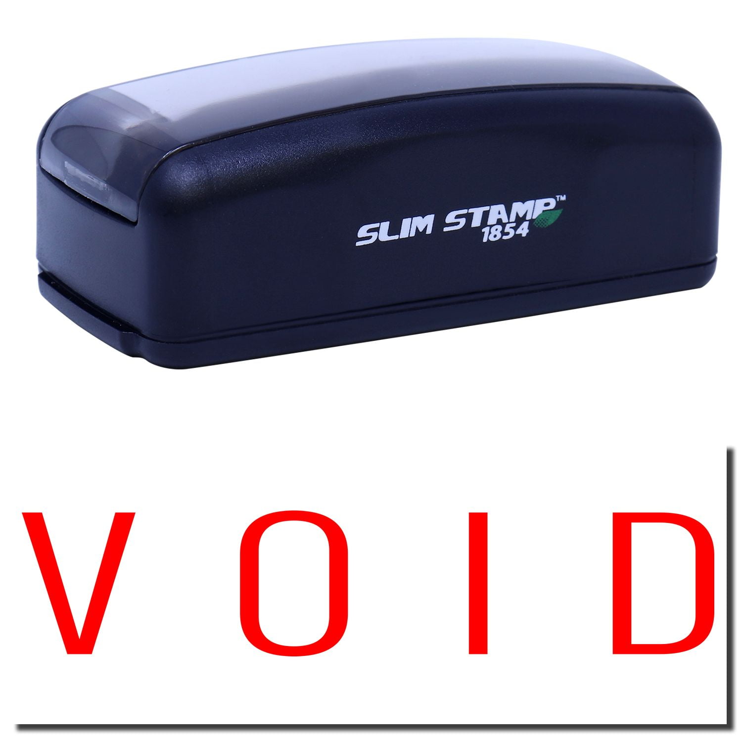 Large Pre-Inked Narrow Void Stamp, Slim 1854, Ultra Slim Design ...