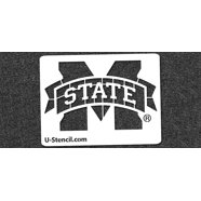 NCAA Utah Utes Collegiate 'UU' Mini Stencil Kit - Walmart.com