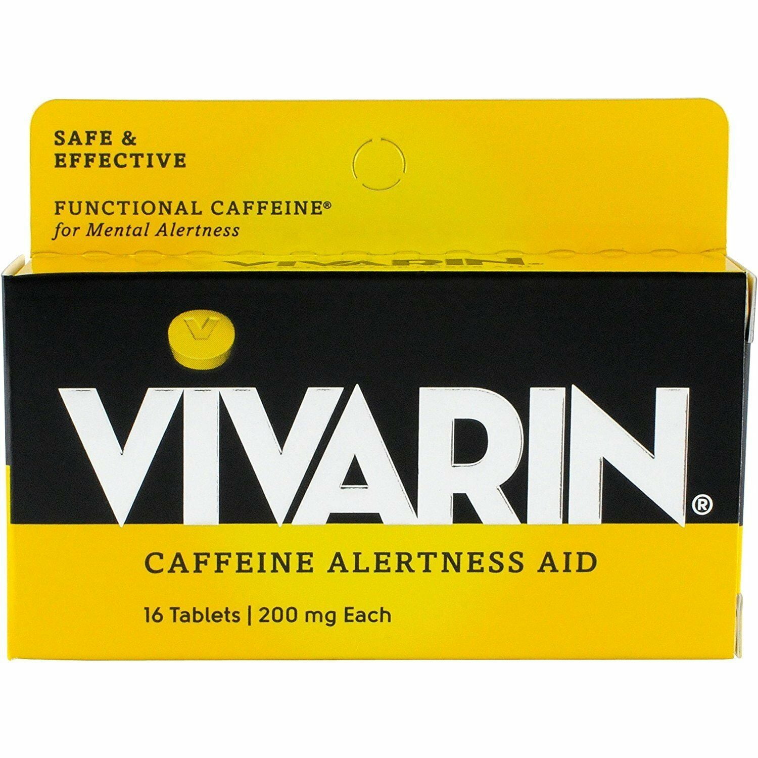 Vivarin Functional Caffeine Alertness Aid Safe & Effective, 16ct, 6 ...