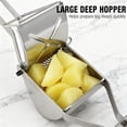 Potato Ricer, Large 22oz Potato Ricer Potato Masher Stainless Steel ...