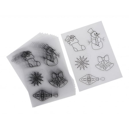 10Sheet Multi Patterns Designs Shrink Shrink Film Shrinkable Paper ...