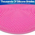 Magic Silicone Sponge Scrubber - 4pc BPA Free Dish Cleaning Brush ...