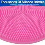 Magic Silicone Sponge Scrubber - 4pc BPA Free Dish Cleaning Brush ...