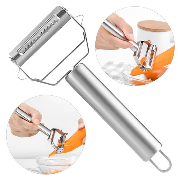 Visland Vegetable Peeler Grater Multi-Function Stainless Steel with ...