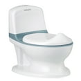 Gymax Realistic Potty Training Toilet Kids Toddlers w/ Flush Sound Blue ... Gymax Realistic Potty Training Toilet Kids Toddlers w/ Flush Sound Blue ...