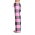 Just Love Fleece Pajama Pants For Women Sleepwear Pjs Big Plaid Pink