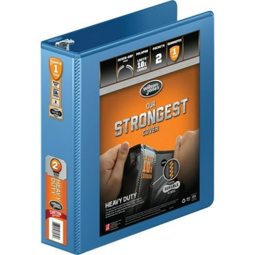 find It Gapless Loop Ring View Binder, 11 x 8-1/2, 5" Capacity, White ...