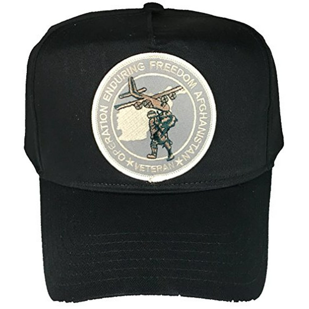 Operation Enduring Freedom Veteran OEF Hat - Black - Veteran Owned ...