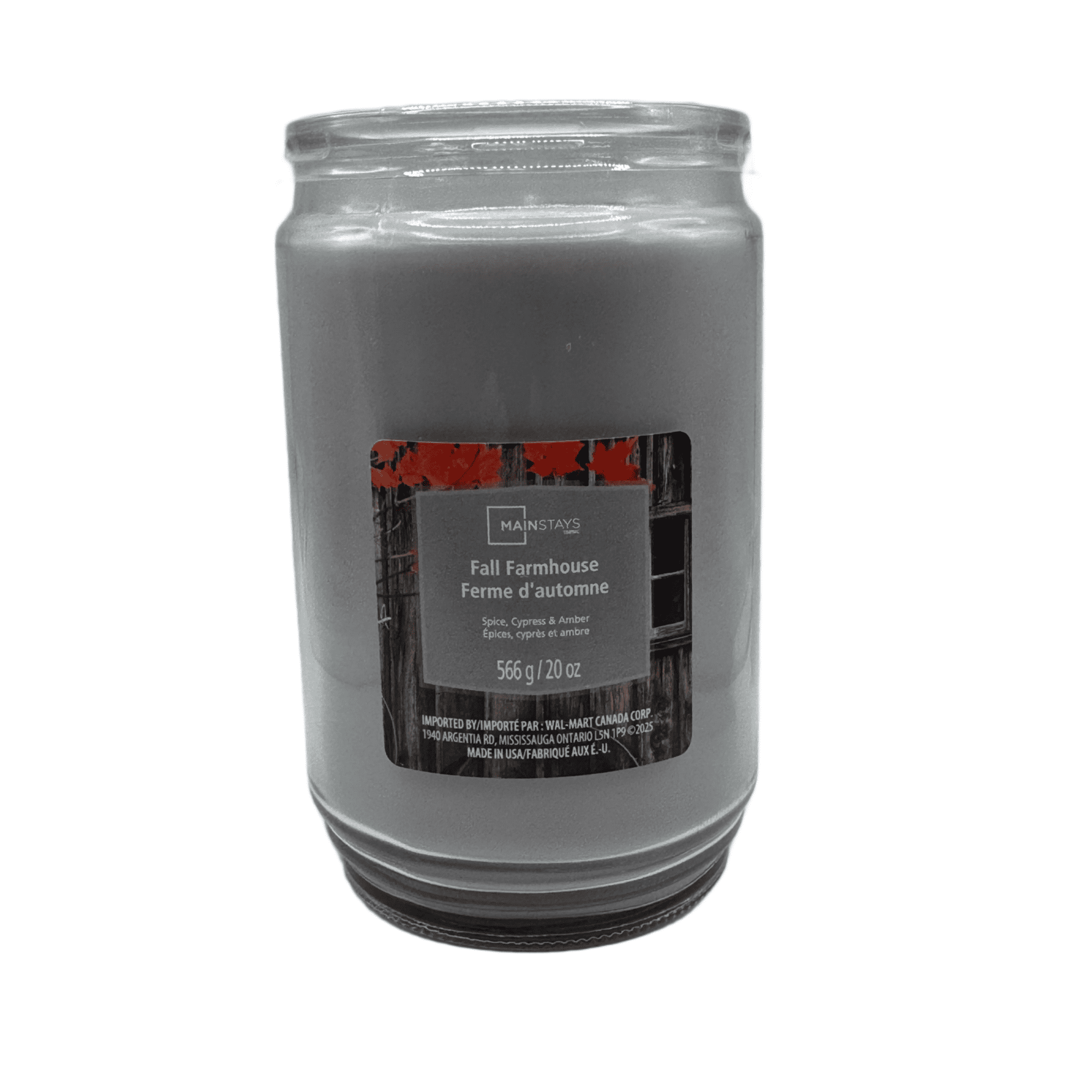 Click here for Mainstays Pl Fall Farmhouse Scented Single-Wick Gl... prices