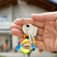 Asija Keychains Sound Making Banana Cat Crying Cat Keychain Banana Meow