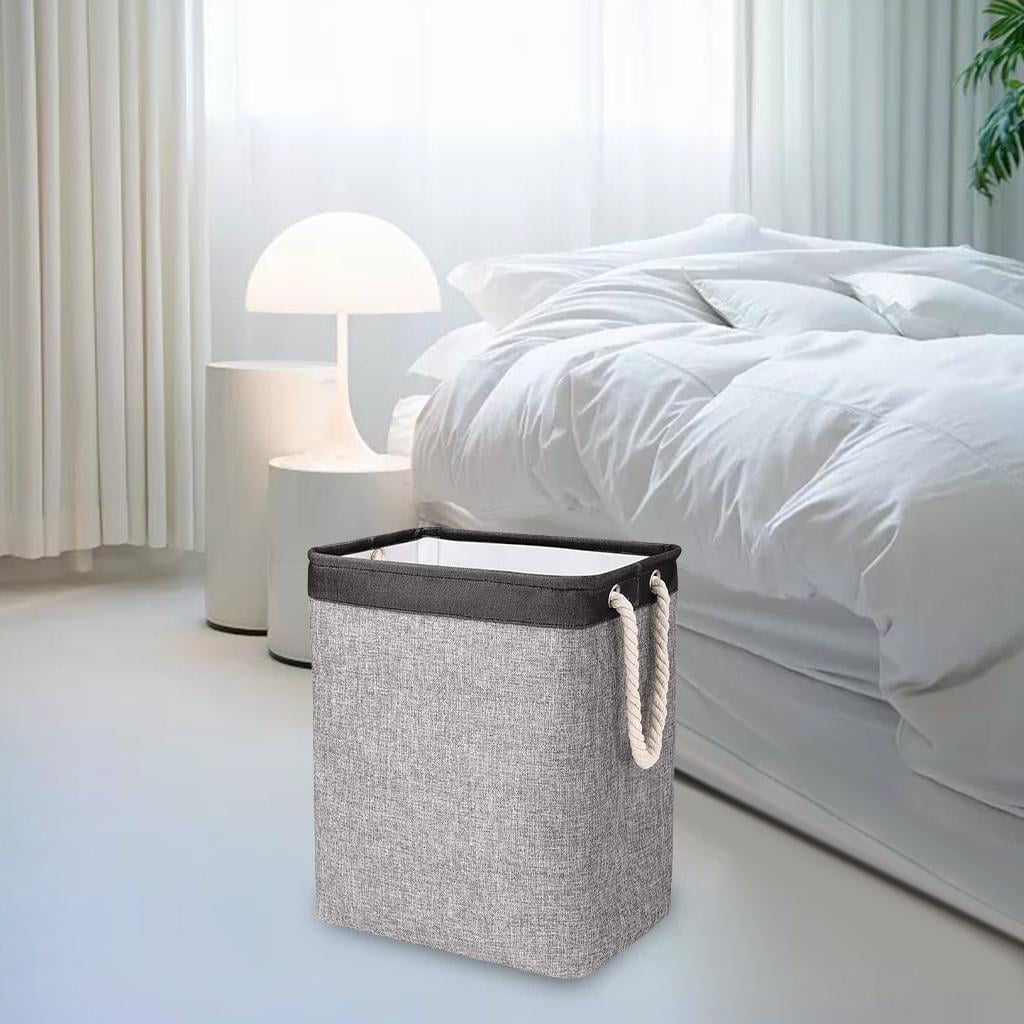 Laundry Hamper Organizer Laundry Space Saving Linen Laundry Basket for ...