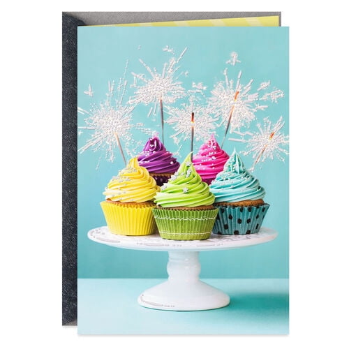 Blank Cupcake Card Paper & Party Supplies Paper Greeting Cards etna.com.pe