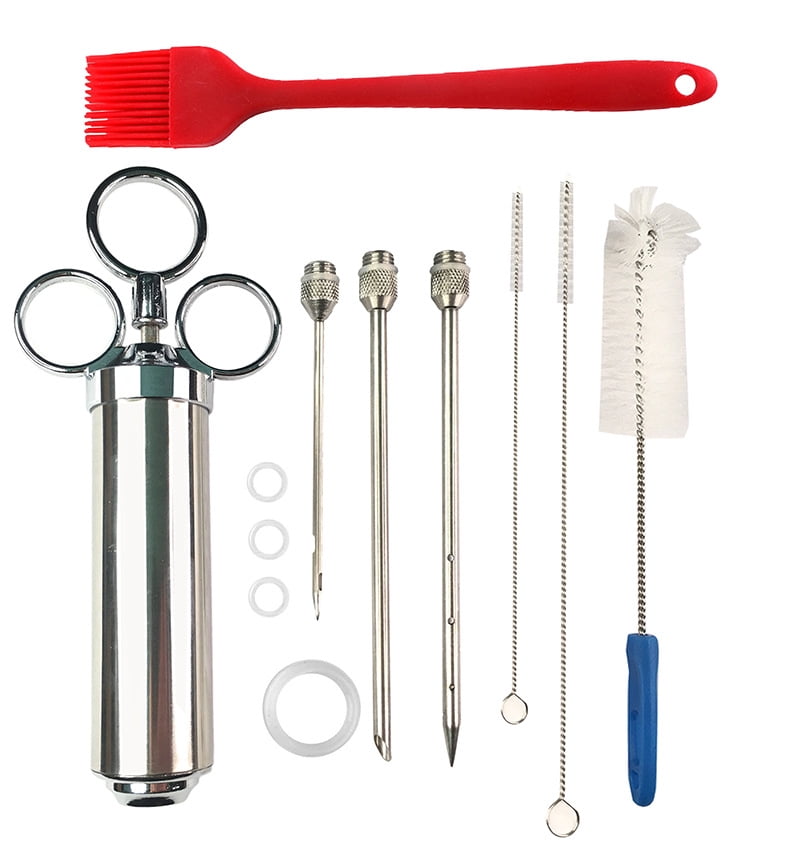 jeringa para inyectores de carne con 3 agujas para inyectores ...