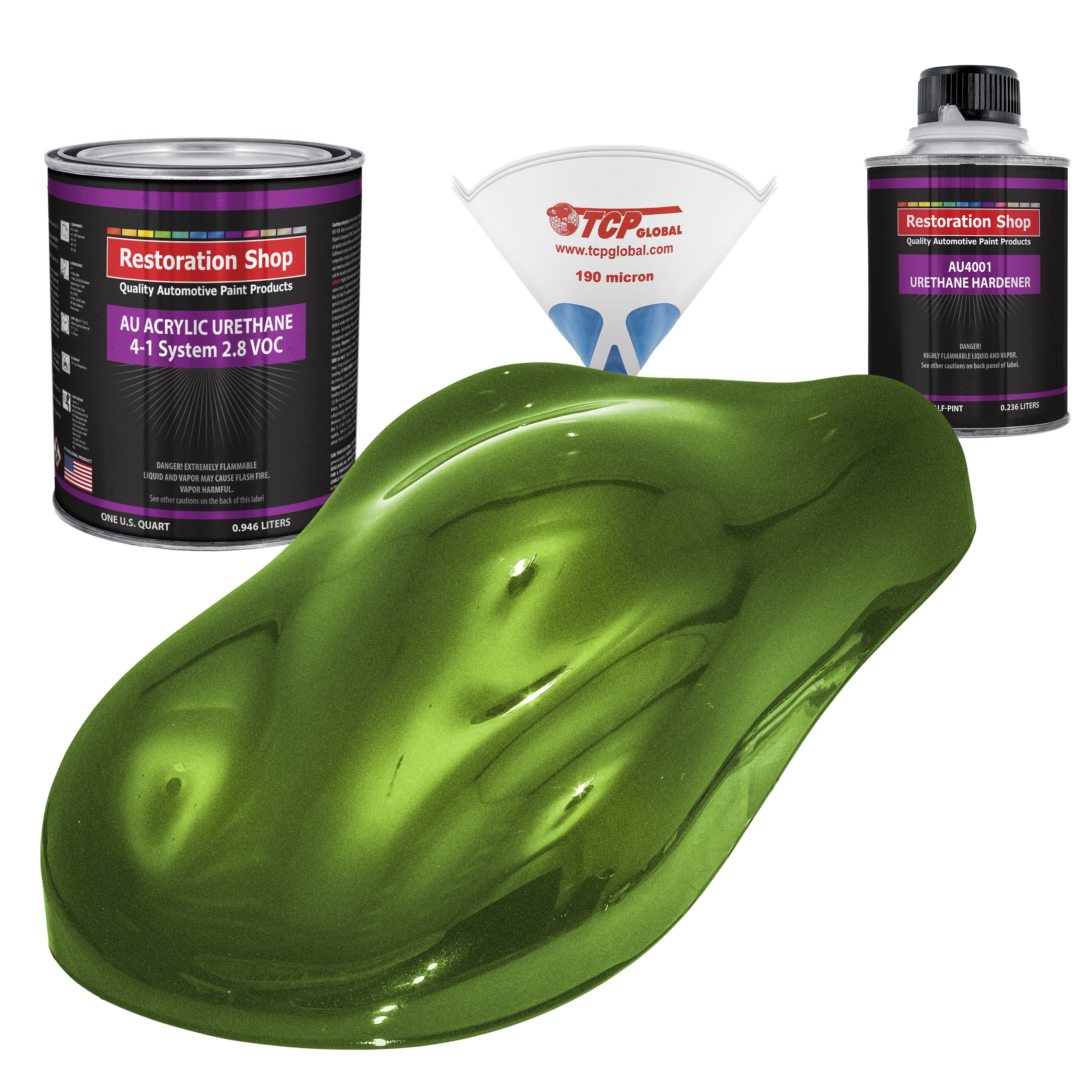 Restoration Shop Synergy Green Metallic Acrylic Urethane Auto Paint ...