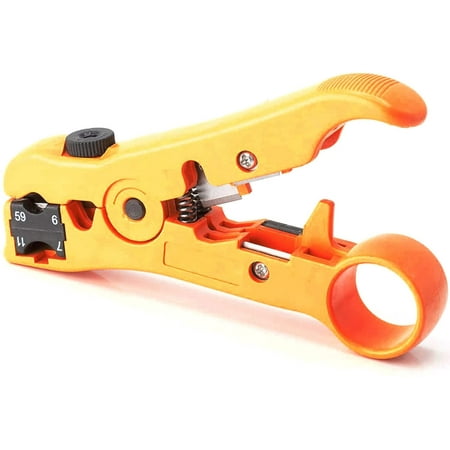 YDJKET 1 Pc Coaxial Cable Cutter/Preparation Tool Stripping Tool for ...