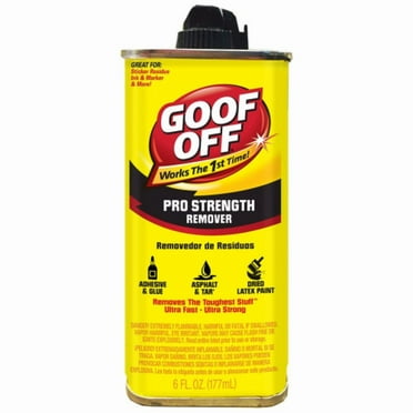 4-Pack of 1 gal Klean-Strip FG657 Goof Off Professional Strength ...