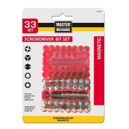 Disston 693575 Master Mechanic Screwdriver Bit Set - 33 Piece | Walmart ...