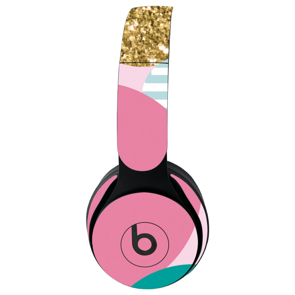 Skin Decal Wrap Compatible With Beats Solo Pro Wireless Headphones ...