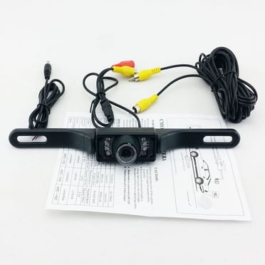 Podofo Wireless Car Backup Camera Kit 4.3" Mirror Monitor Waterproof ...