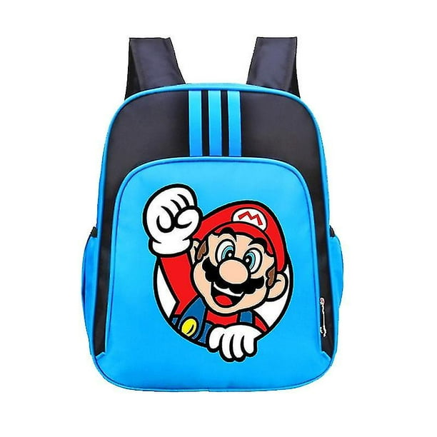 Super Mario Children's School Bag, Cartoon Game Character Series ...