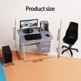 Miniature Office Desk Model With Realistic Features For Display And ...