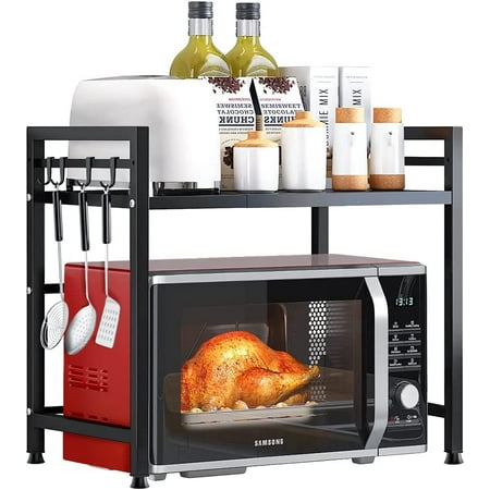 Toa t Oven Count top Microwave Oven Rack Expandable and Height Adju ...