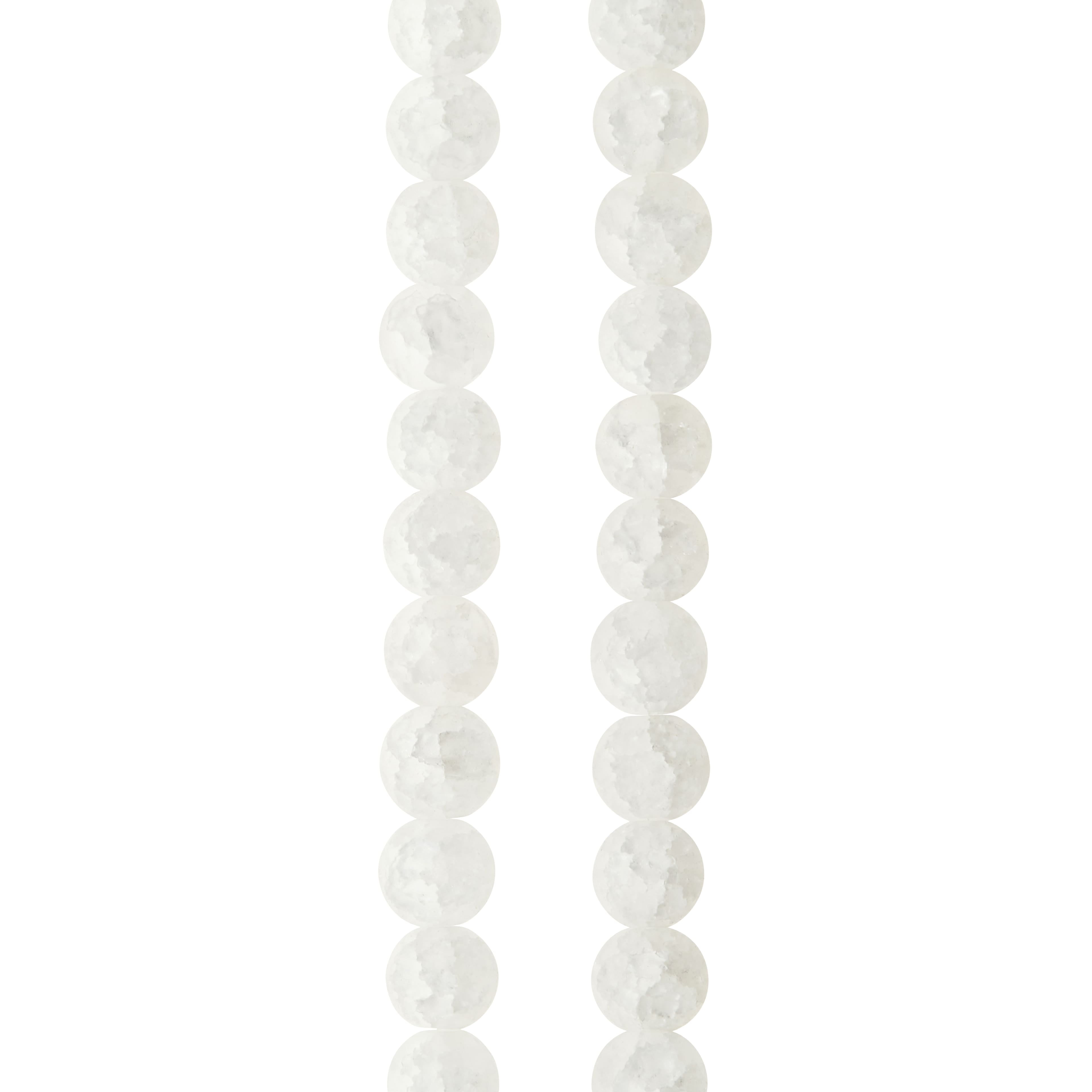 Matte Quartz Round Beads, 6mm by Bead Landing™ - Walmart.com
