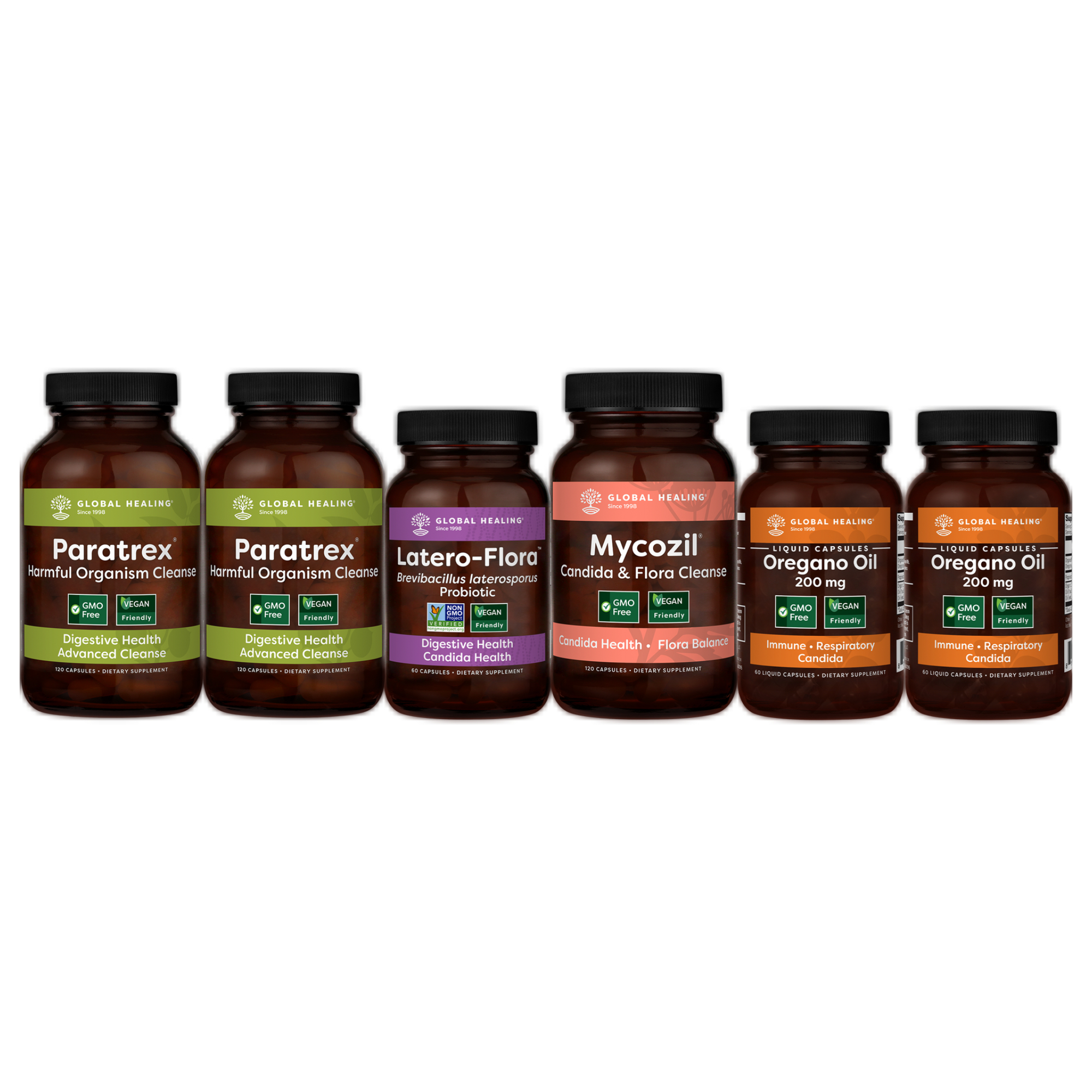 Buy Global Healing Harmful Organism Cleanse - Paratrex, Latero-Flora ...