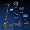 HopCycle Electric Scooters - Electric Scooter Adults, 500W Motor, 18 ...