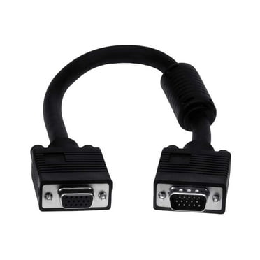 QVS 1' High Performance UltraThin VGA/QXGA HDTV/HD15 Cable - Walmart.com