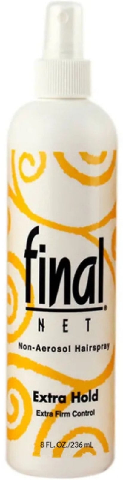 Final Net Hairspray All Day Hold Extra Hold Unscented 8 oz - Walmart.com