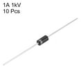 Unique Bargains 1N4007 Rectifier Diode 1A 1kV Electronic Silicon Diode 10 Pack - Walmart.com