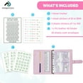 100 Envelopes Money Saving Challenge Binder Kit, Prefdo Budget Binder ...