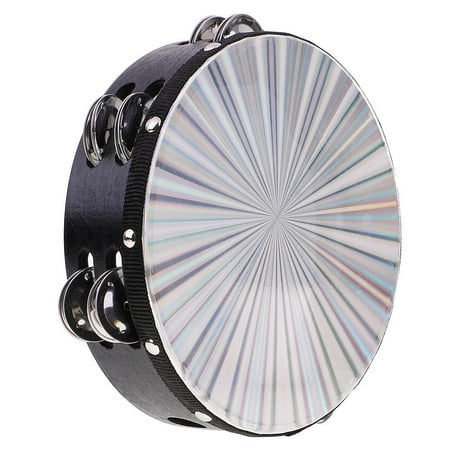 Hand Tambourines Drum, Adjustable Wood Handheld Tambourine Tunable Hand ...