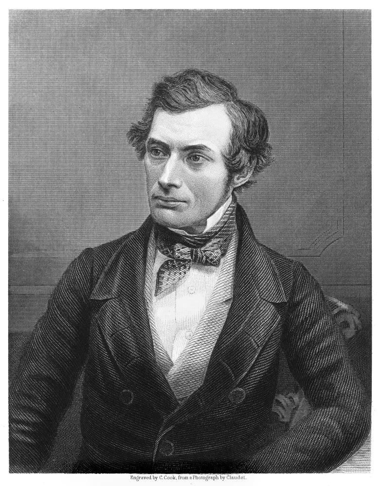 Thomas Graham (1805-1869). Nscottish Chemist. Steel Engraving 19Th ...