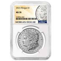 2024 $1 Morgan Silver Dollar NGC MS70 Brown Label - Walmart.com