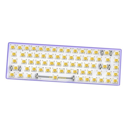 Tester68 Mechanical Keyboard Kits 2-Mode for Wireless Keyboard Office ...