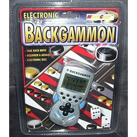 MicroGear Electronic e-Backgammon Handheld Game | Walmart Canada