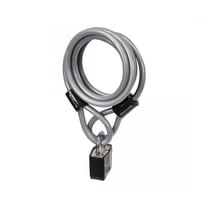 Sunlite Key Lock & Cable Lock Sunlt Cbl 8mmx6f W/pad-key Coil Sil ...